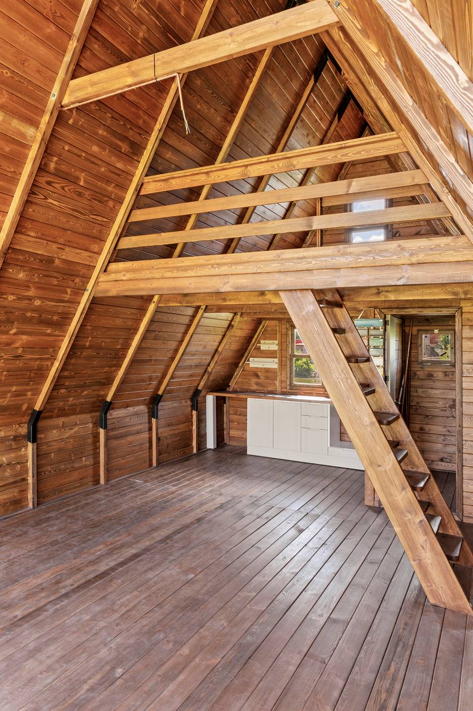 Qtm Original, casa modulara A Frame, sistem interblocare ...