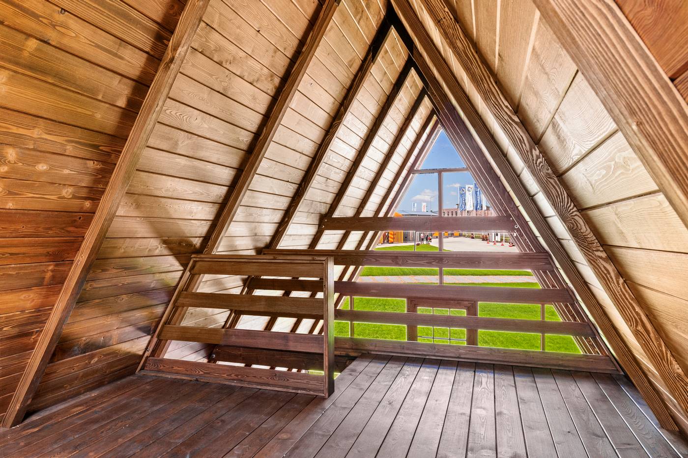 Qtm Maximum, casa modulara A-Frame, 43.5 mp, montaj rapid ...