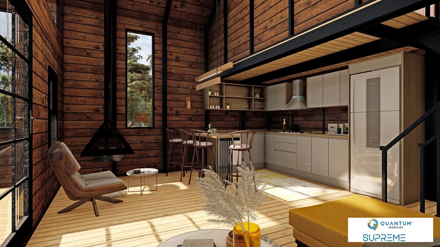 Quantum Supreme, casa modulara, 4 camere, eficienta energetic, 93 mp ...